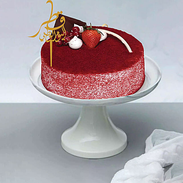 Qatar National Day Special Red Velvet Cake qatar | Gift Qatar National ...