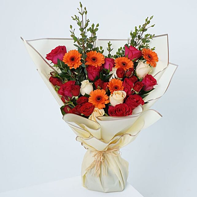 Spring Blooms Bouquet qatar | Gift Spring Blooms Bouquet- FNP