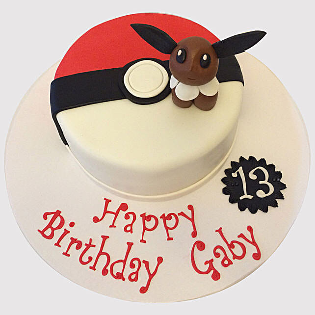 Eevee Pokemon Cake qatar | Gift Eevee Pokemon Cake- FNP