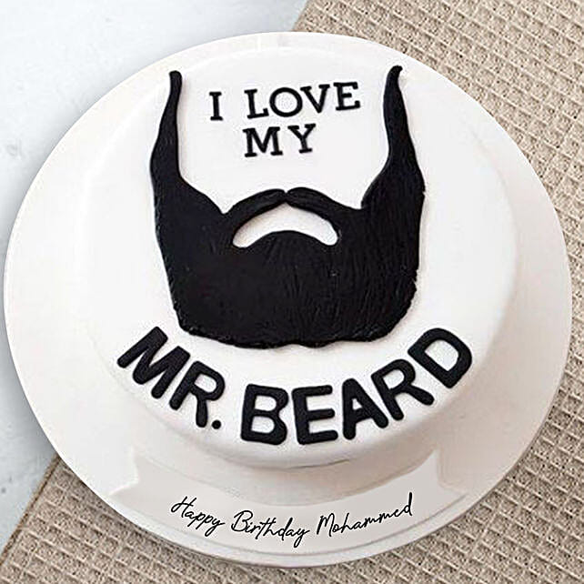 Mr Beard Cake qatar | Gift Mr Beard Cake- FNP