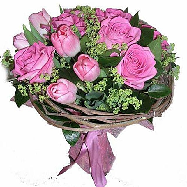 Bubble Gum Flower Bunch russia | Gift Bubble Gum Flower Bunch- FNP