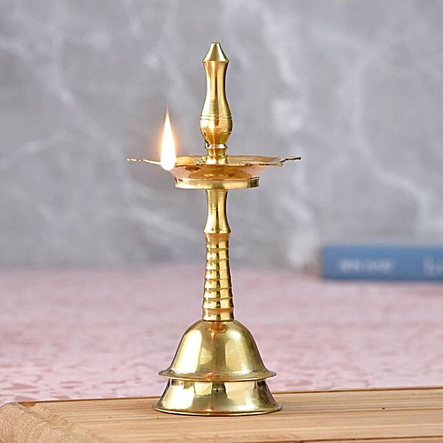 Glorious Kerala Brass Diya saudi-arabia | Gift Glorious Kerala Brass ...