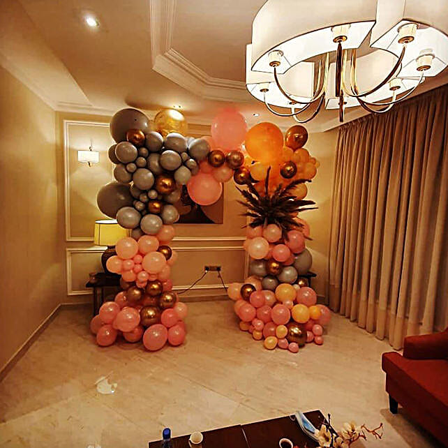 Colourful Balloon Garland Decor saudi-arabia | Gift Colourful Balloon ...
