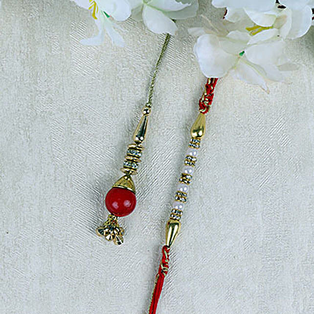 Exclusive Set Of Lumba Rakhi singapore | Gift Exclusive Set Of Lumba ...