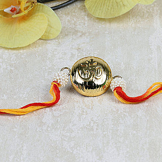 Sacred Om Rakhi singapore | Gift Sacred Om Rakhi- FNP