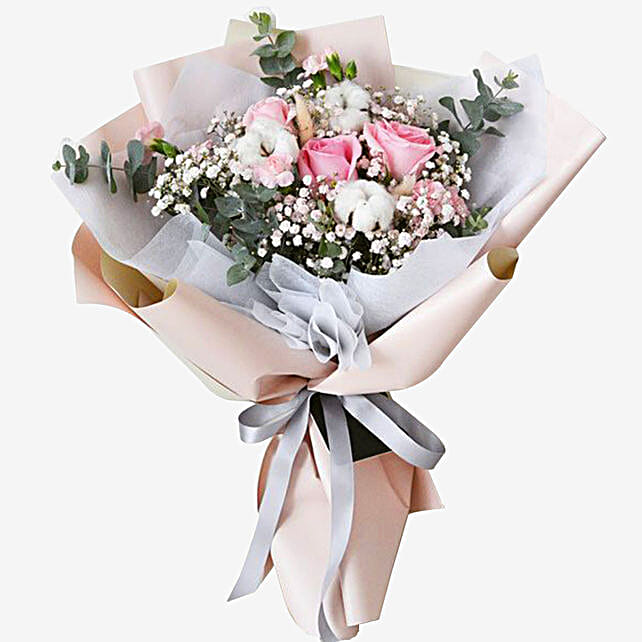 Soothing Love Bouquet singapore | Gift Soothing Love Bouquet- FNP