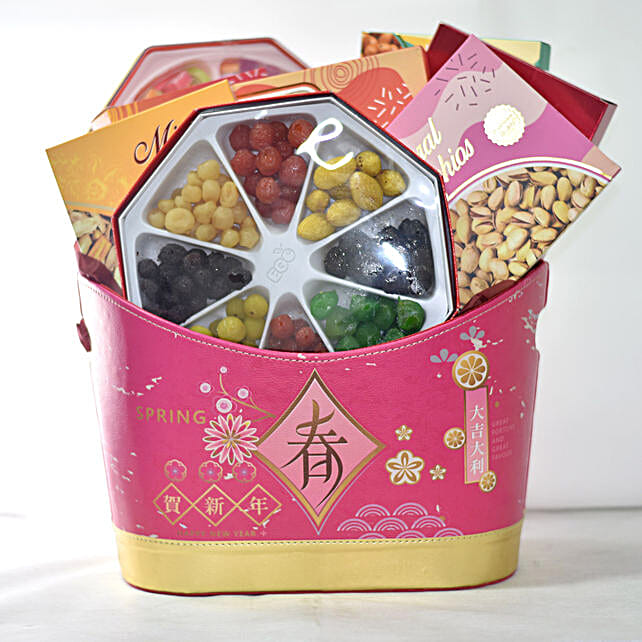 Assorted New Year Treats singapore | Gift Assorted New Year Treats- FNP