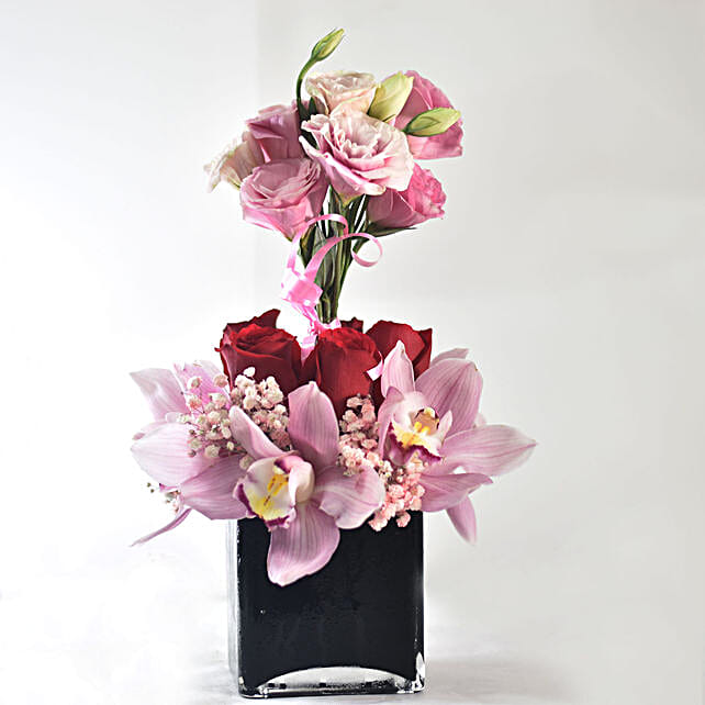 Classy Elegant Flowers In Vase singapore | Gift Classy Elegant Flowers ...