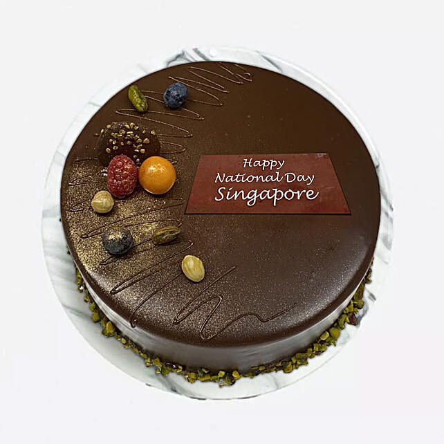 Chocolate Cake For National Day singapore | Gift Chocolate Cake For ...