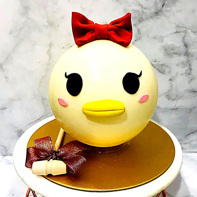 Duck Shaped Pinata Cake singapore | Gift Duck Shaped Pinata Cake- FNP