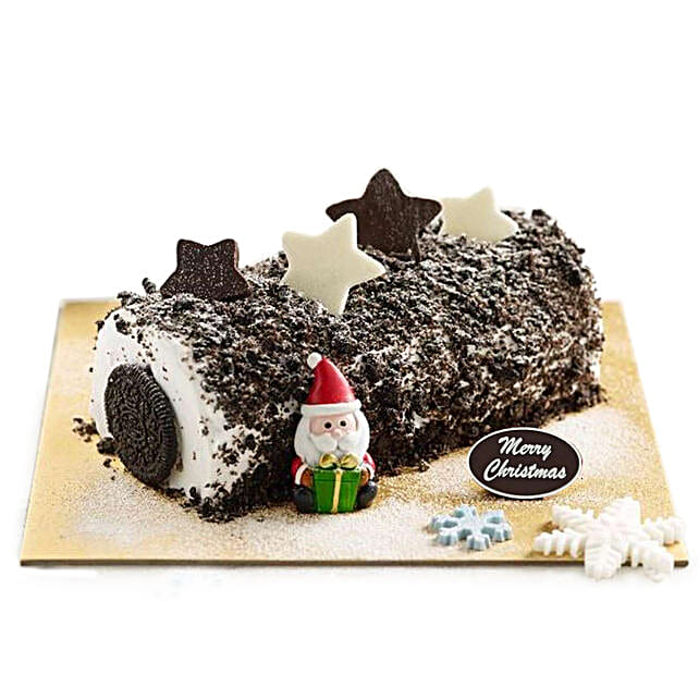 Cookies and Cream Log Cake For Christmas singapore | Gift Cookies and ...