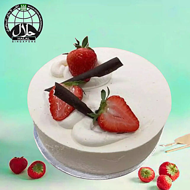 Creamy Halal Cake singapore | Gift Creamy Halal Cake- FNP