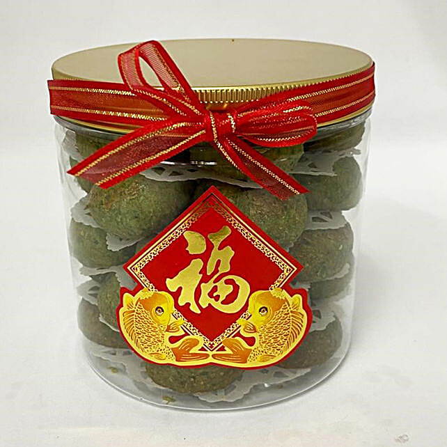 Handmade Green Pea Cookies singapore | Gift Handmade Green Pea Cookies- FNP