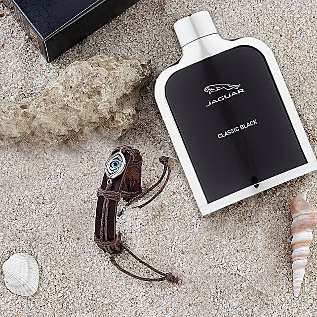 Evil Eye Bracelet Rakhi with Perfume singapore | Gift Evil Eye Bracelet ...