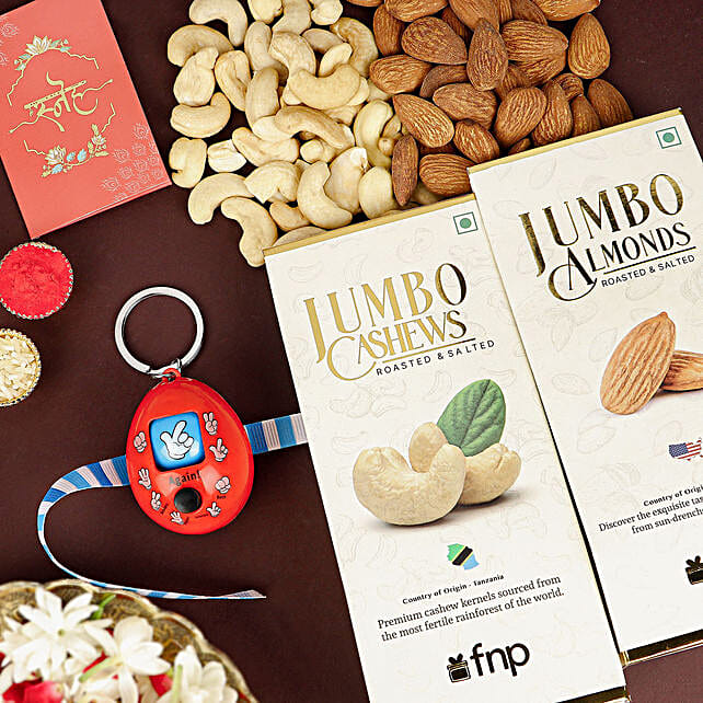 Playful Rock-Paper-Scissors Toy Rakhi & Nutty Treasures south-africa ...