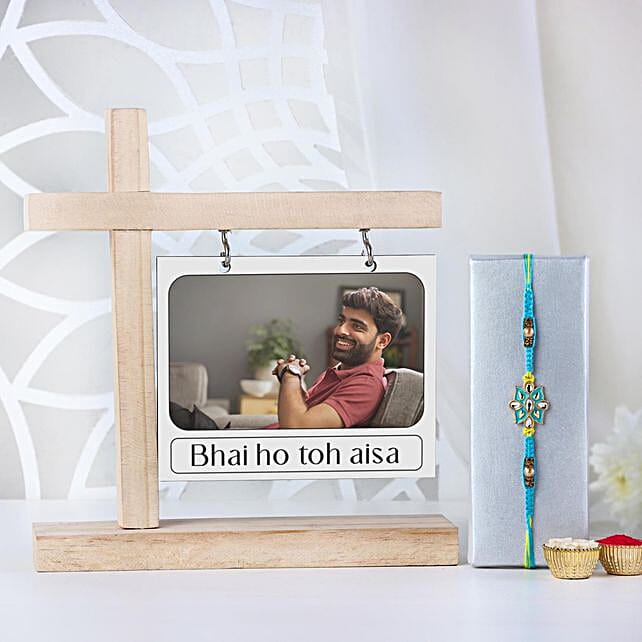 Forever Bond Rakhi & Personalised Bhai Frame south-africa | Gift ...