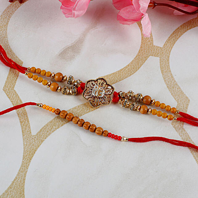 Ek Onkar Punjabi Rakhi Set spain | Gift Ek Onkar Punjabi Rakhi Set- FNP