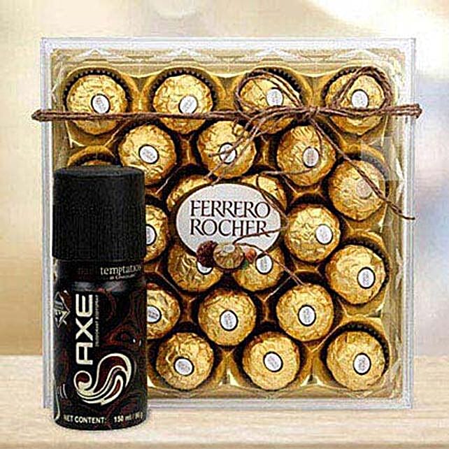 Choco bliss with Deo uae | Gift Choco bliss with Deo- FNP