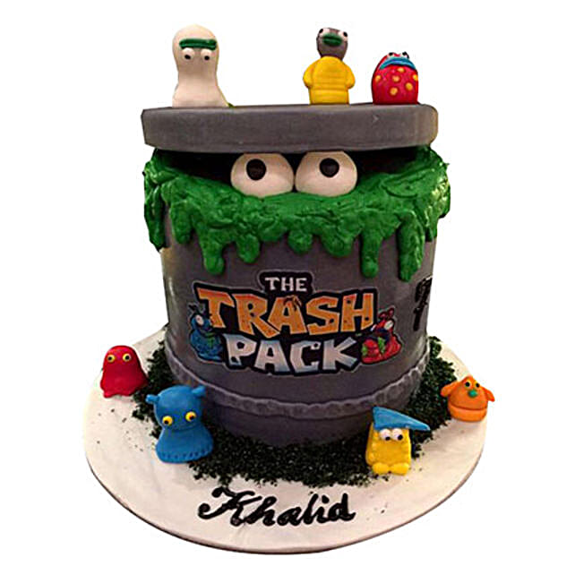 Trash Pack Cartoon Cake uae | Gift Trash Pack Cartoon Cake- FNP