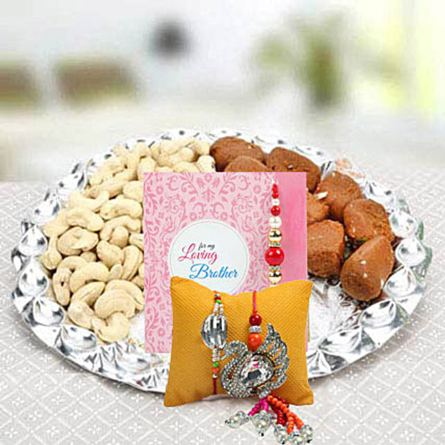 Set of Rakhi Lumba uae | Gift Set of Rakhi Lumba- FNP