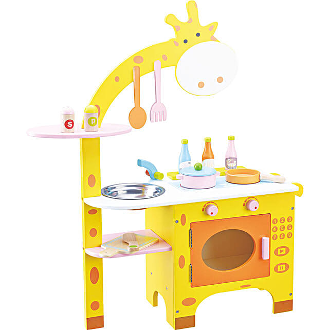 Giraffe Kitchen Set uae | Gift Giraffe Kitchen Set- FNP