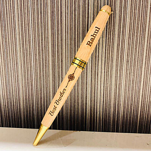 Personalised Engraved Wooden Pen uae | Gift Personalised Engraved ...