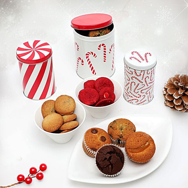 Cheerful And Yum Secret Santa Jars uae | Gift Cheerful And Yum Secret ...