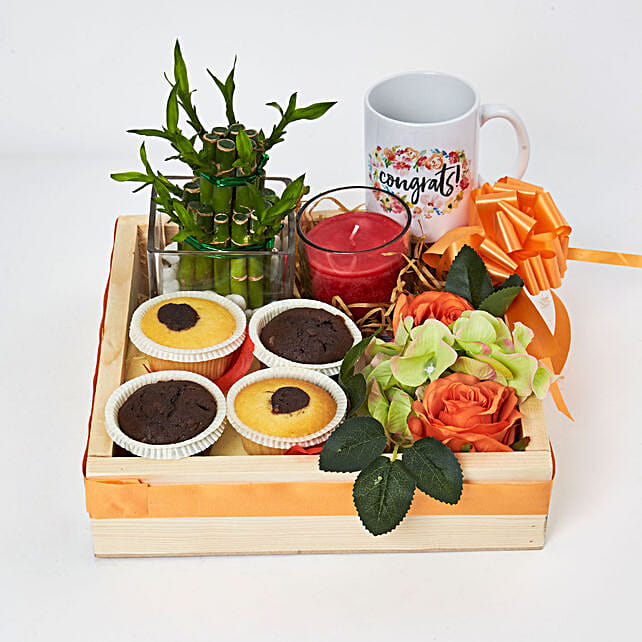 Congratulations Sweet Hamper uae | Gift Congratulations Sweet Hamper- FNP