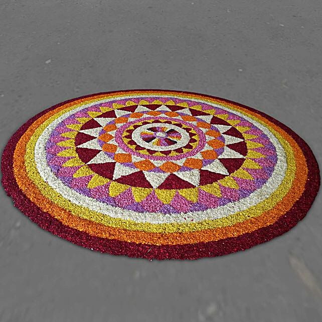 Colorful Pookalam uae | Gift Colorful Pookalam- FNP