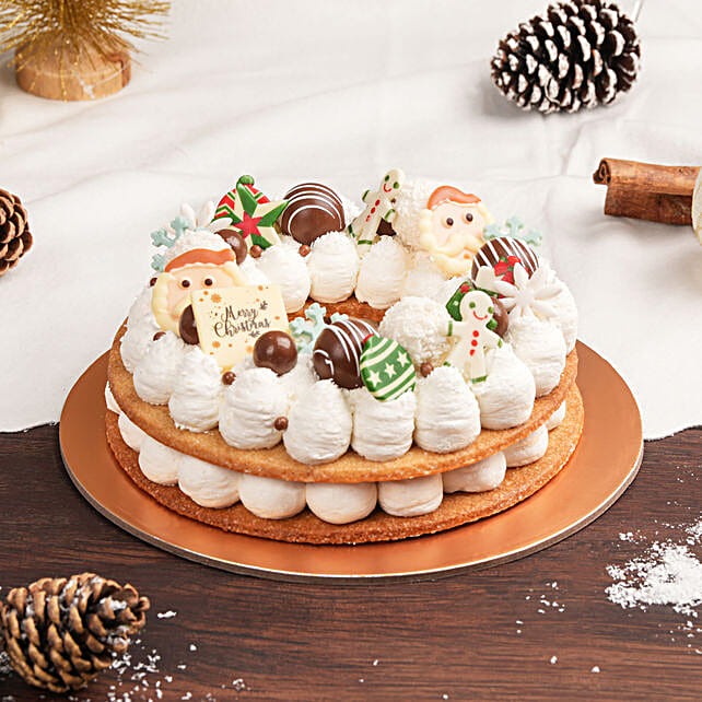 Ginger Cookies Ring Christmas Celebration Cake uae | Gift Ginger ...