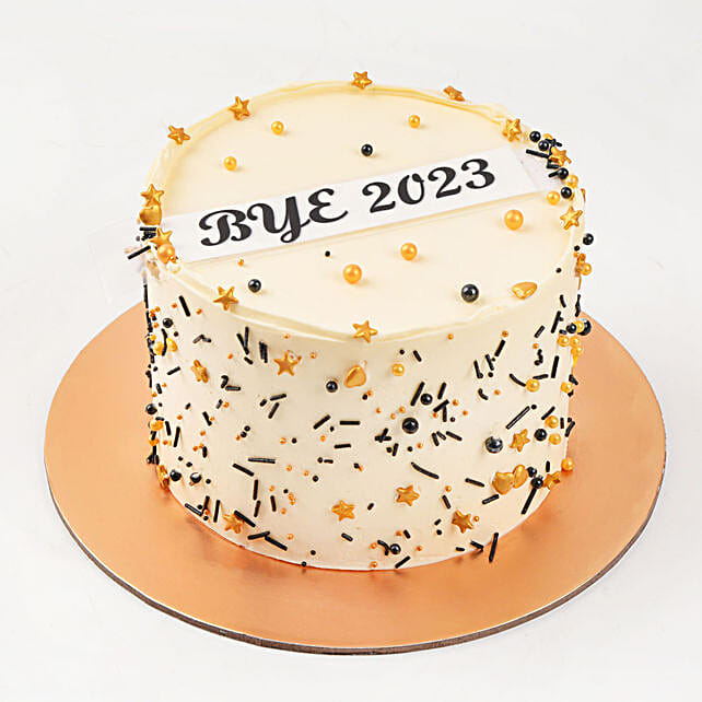 Bye Bye 2023 Chocolate Cake uae | Gift Bye Bye 2023 Chocolate Cake- FNP