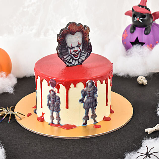 It Theme Cake For Halloween uae | Gift It Theme Cake For Halloween- FNP
