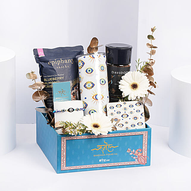 Rakhi Bhai N Behan Hamper uae | Gift Rakhi Bhai N Behan Hamper- FNP