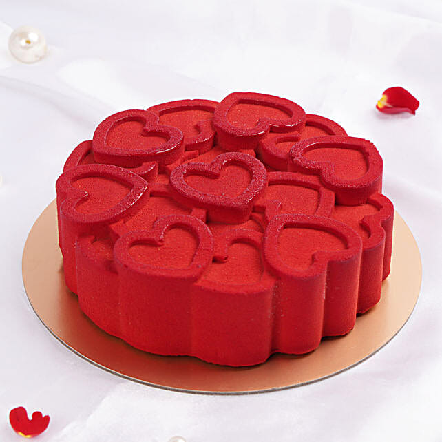 Crimson Romance Cake uae | Gift Crimson Romance Cake- FNP