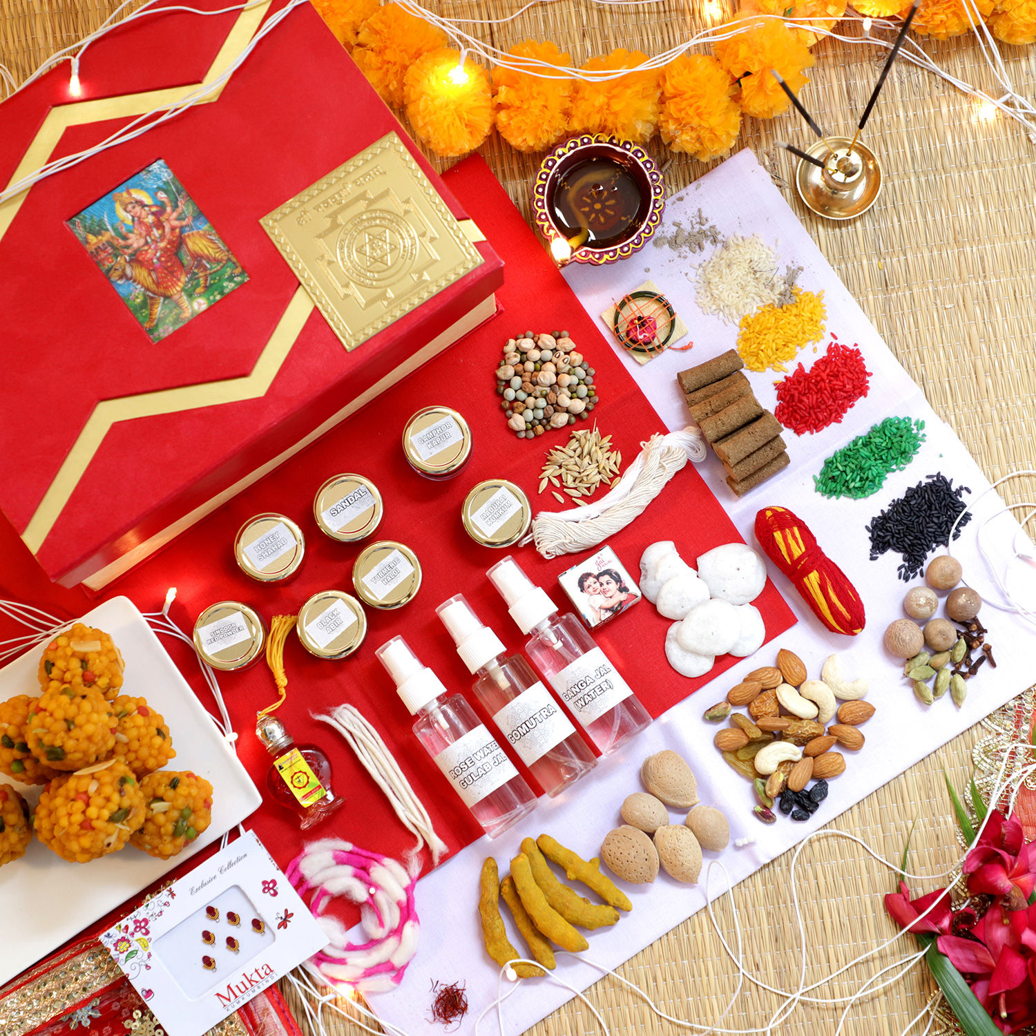 Navratri Pooja Box uae | Gift Navratri Pooja Box - Ferns N Petals