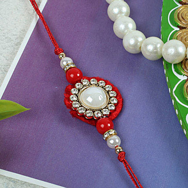 White Moti Diamond Thread uk | Gift White Moti Diamond Thread- FNP