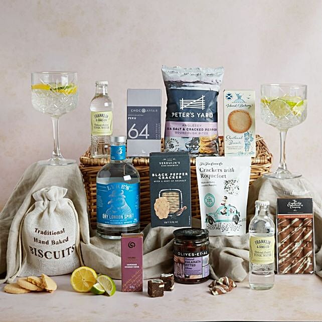 The Grand Alcohol Free Hamper uk | Gift The Grand Alcohol Free Hamper- FNP