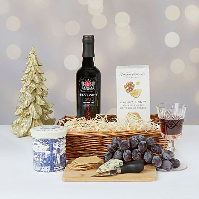 Port And Stilton Hamper uk | Gift Port And Stilton Hamper- FNP