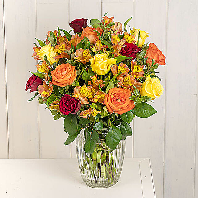 Burst Of Joy Floral Arrangement uk | Gift Burst Of Joy Floral ...