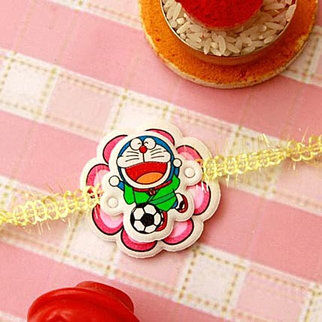 Cute Doraemon Rakhi usa | Gift Cute Doraemon Rakhi- FNP