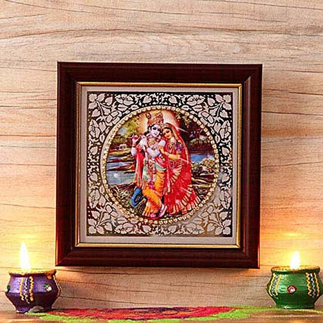 Extraordinary Fiber Radha Krishna Frame usa | Gift Extraordinary Fiber ...