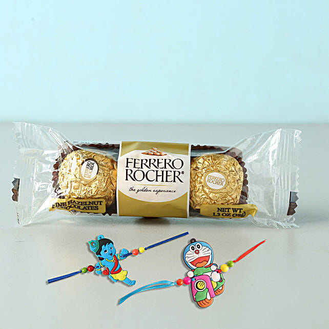 Zesty Kids Rakhi And Rocher Combo usa | Gift Zesty Kids Rakhi And ...