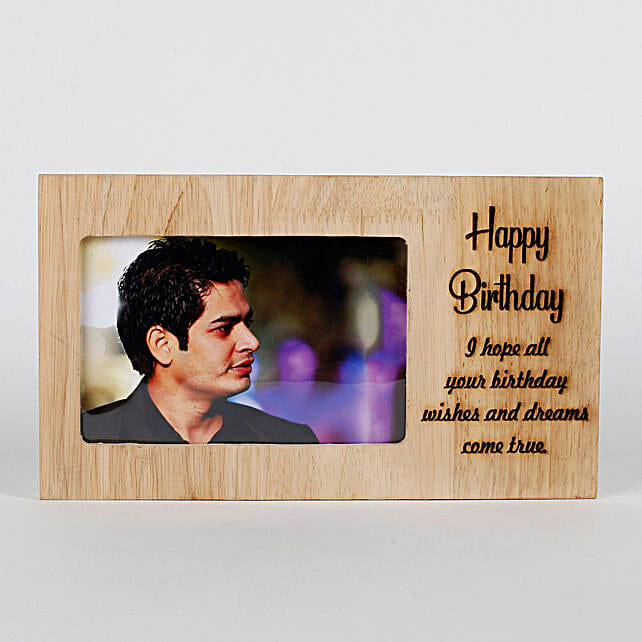 Personalised Birthday Engraved Frame usa | Gift Personalised Birthday ...