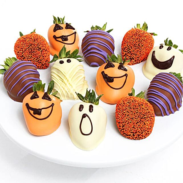 Halloween Chocolate Dipped Strawberries usa | Gift Halloween Chocolate ...