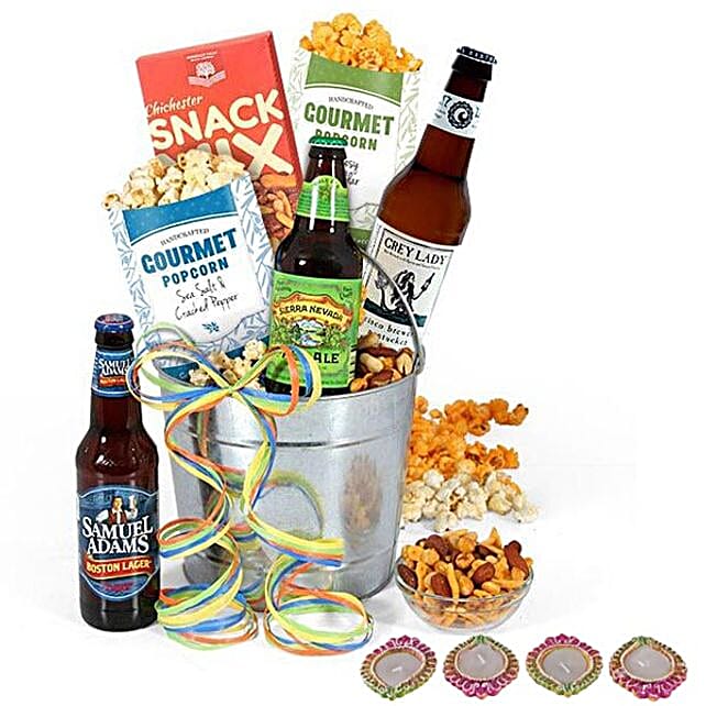 Party Bucket For Diwali usa | Gift Party Bucket For Diwali- FNP
