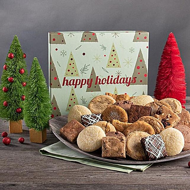 Sweet Holiday Sampler Box usa | Gift Sweet Holiday Sampler Box- FNP