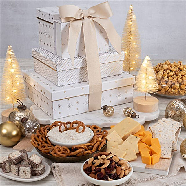 Christmas Cheer Gift Tower usa | Gift Christmas Cheer Gift Tower- FNP