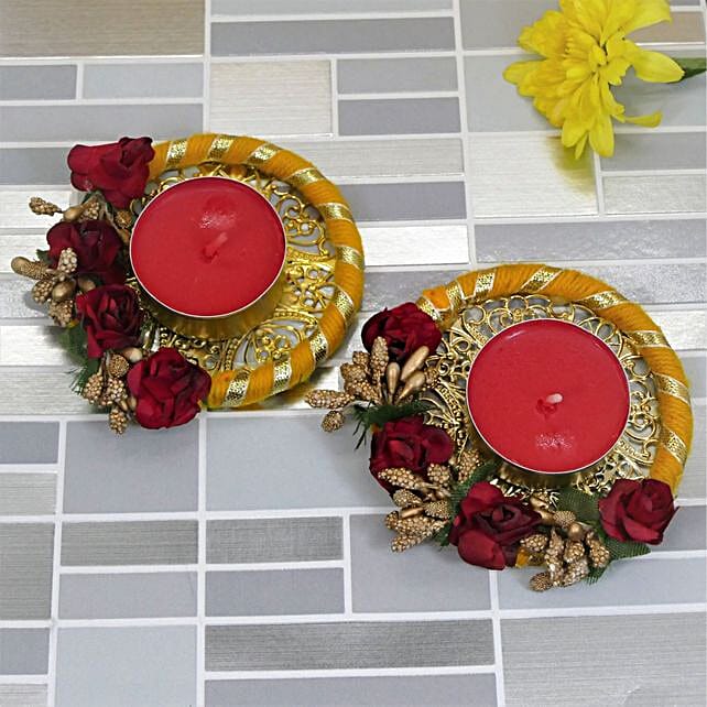 Diwali Fancy Diya Set usa | Gift Diwali Fancy Diya Set- FNP