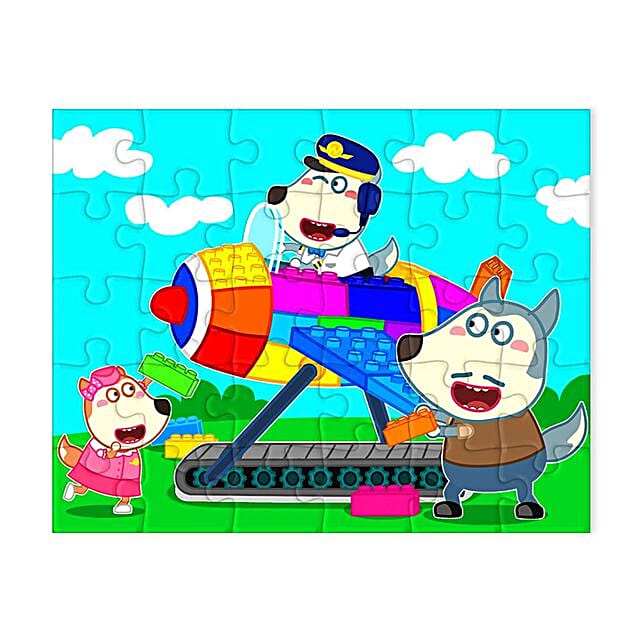 Wolfoo Family Lego Play Puzzle usa | Gift Wolfoo Family Lego Play ...