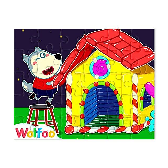 Wolfoo Making Inflatable House Puzzle usa | Gift Wolfoo Making ...